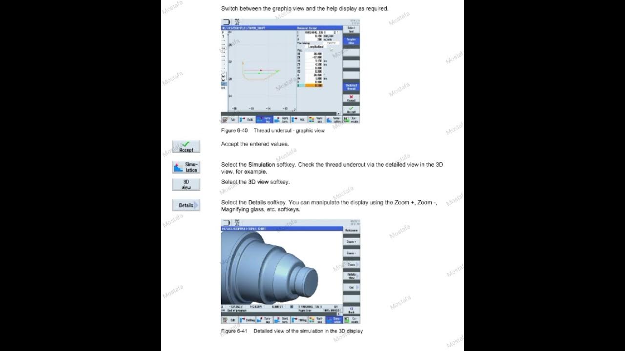 Explanation of programming and operating CNC lathe machines with control turning CNC machining ...