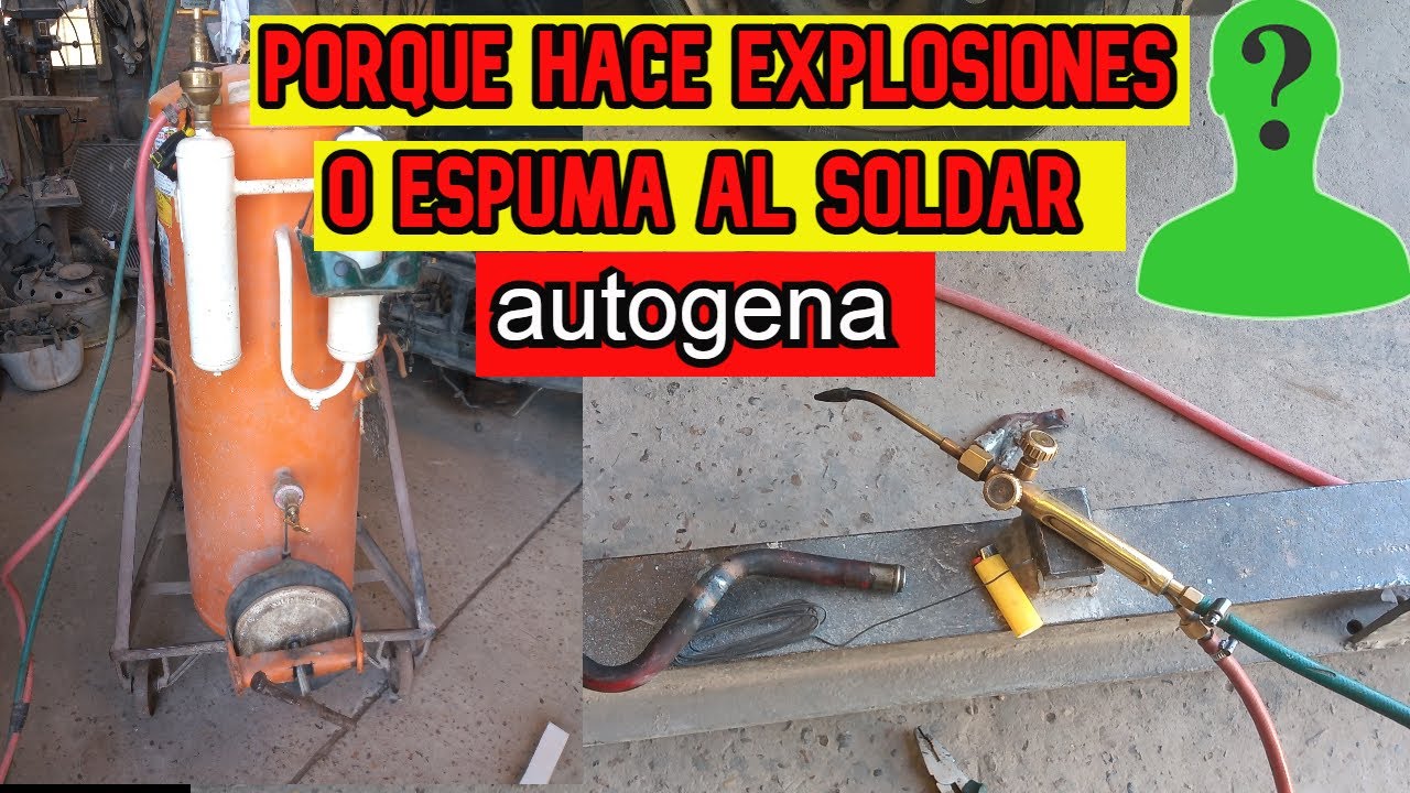 como soldar con autogena / como regular soplete correctamente - YouTube