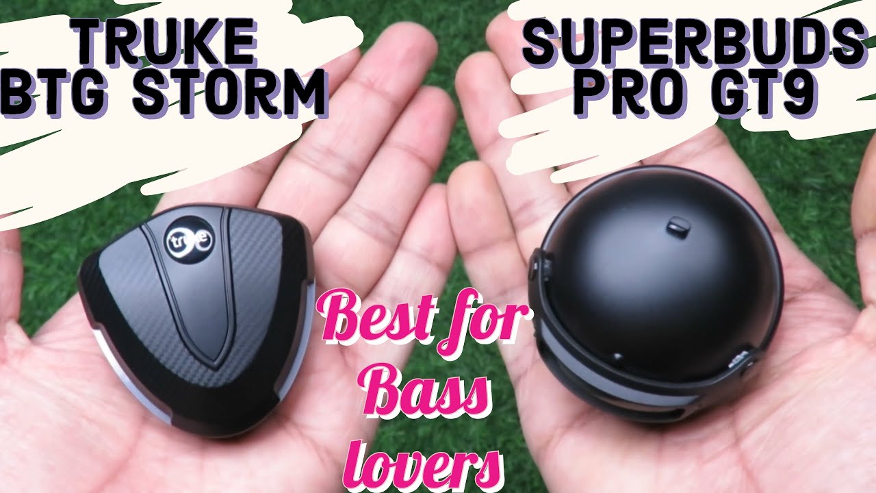 Gaming buds 😎 Number Superbuds pro gt9 vs Truke BTG Storm • Let's check ...