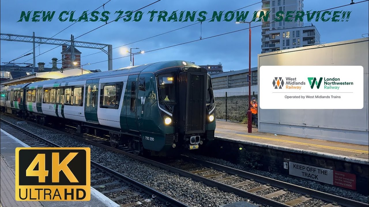 New Class 730 Trains Now in Service on LNWR!! Plus Journey to Watford ...