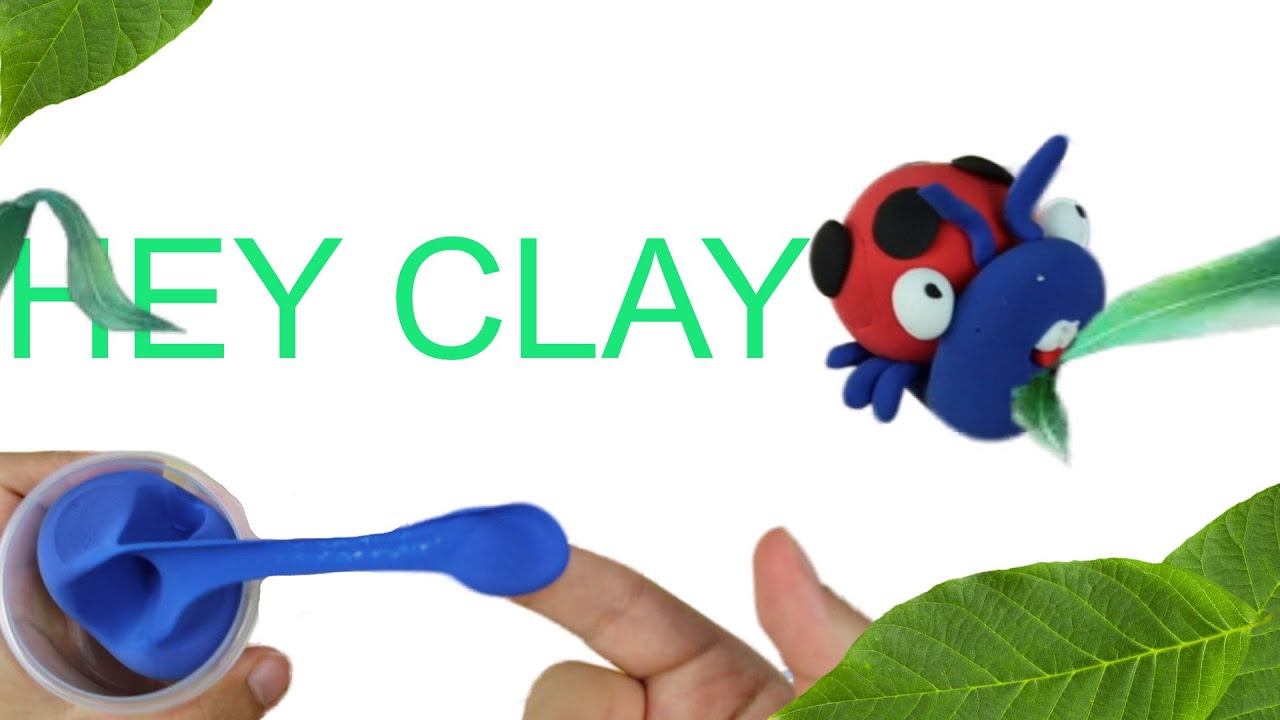 Hey Clay Bugs | LADYBUG | Hey Clay im Test - YouTube
