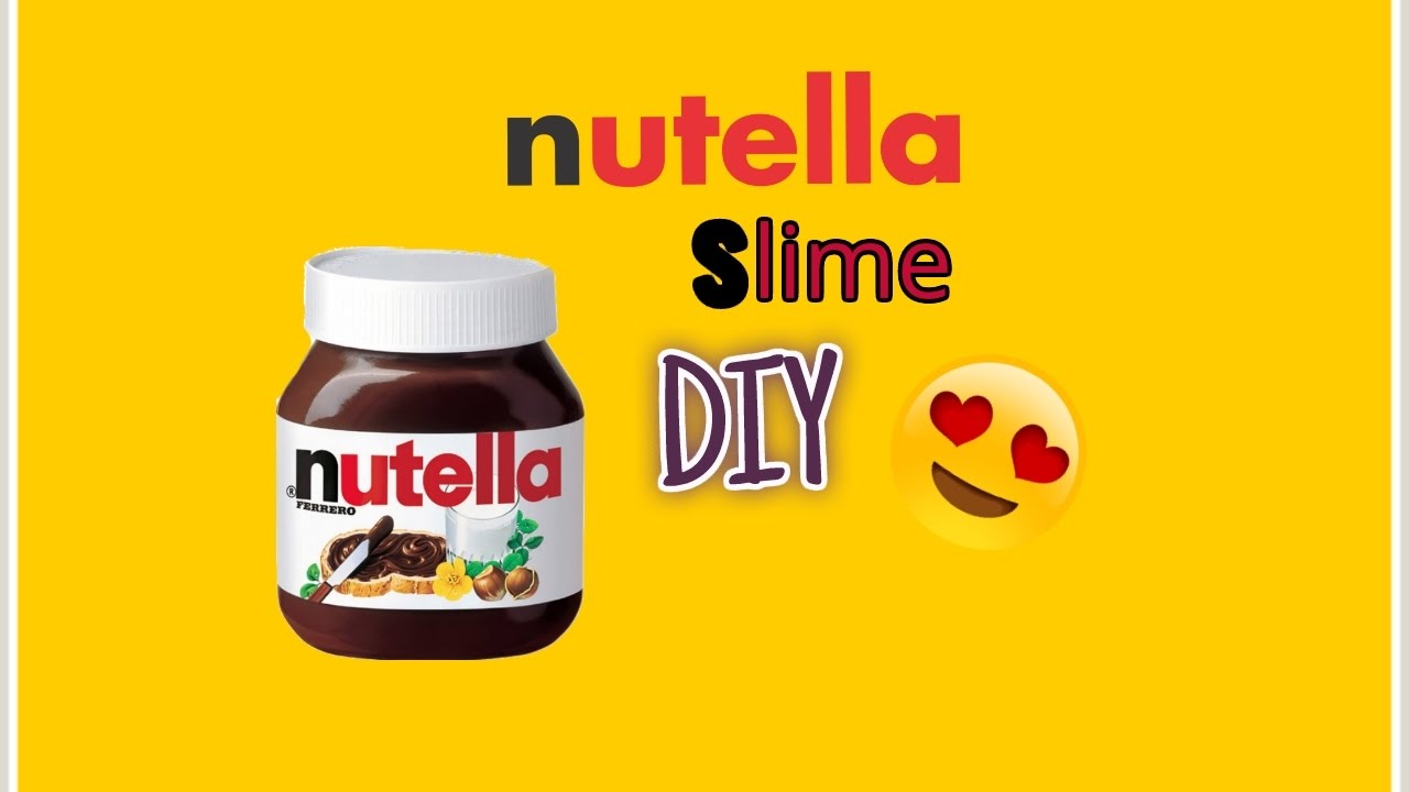 How to make EDIBLE NUTELLA SLIME?! -IamTubest - YouTube