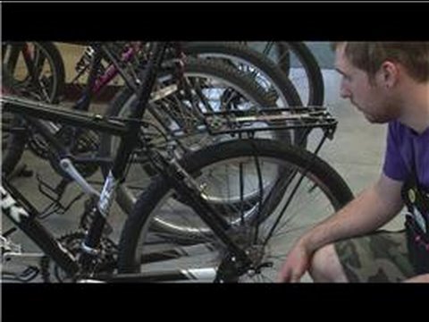 How to Buy a Bicycle & Accessories : How to Mount a Rear Rack on a Bike ...