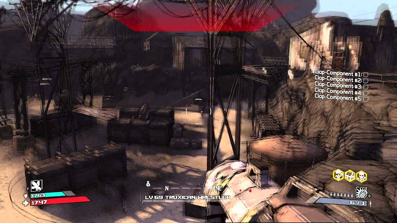 Borderlands 1 - Sword Shooting Gun - YouTube