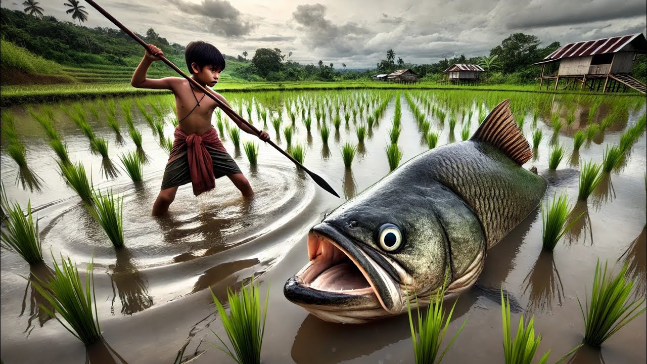 part-41 Catch fish using mini water pump fishing exciting II pp ...