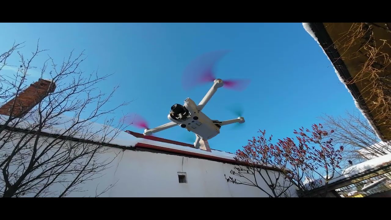 Funny DJI Mini 3 Pro Wearing STEALTH Upgrade Propellers - YouTube