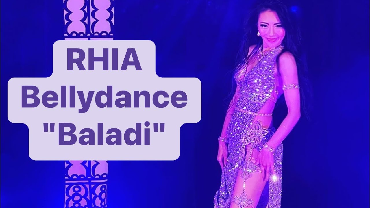 RHIA Baladi Belly dance バラディ ベリーダンス リア リアスタ - YouTube