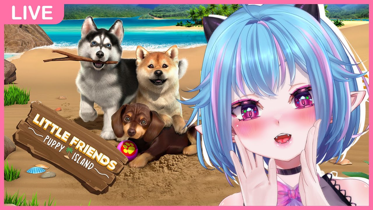 PUPPY ISLAND 』 ¡El sótano se va de vacaciones! 『 Melty Hitoru Vtuber ...