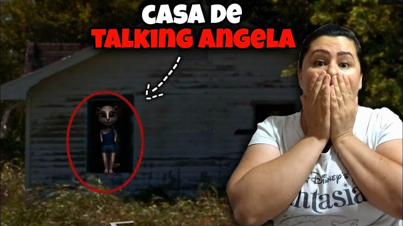 *ENTRAMOS A LA CASA* DE TALKING ANGELA Y LO QUE ENCONTRAMOS ES ...