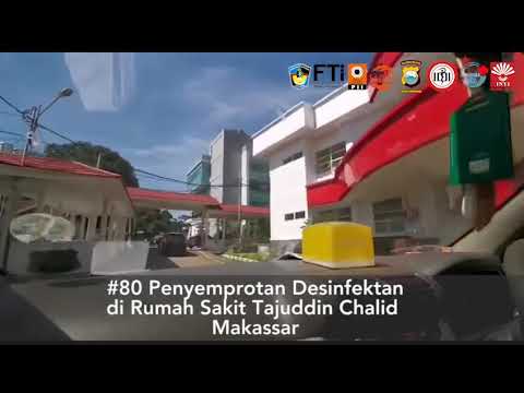 #80 Cegah Covid-19 Relawan Fakultas Teknologi Industri UMI di RSU Tajuddin Chalid