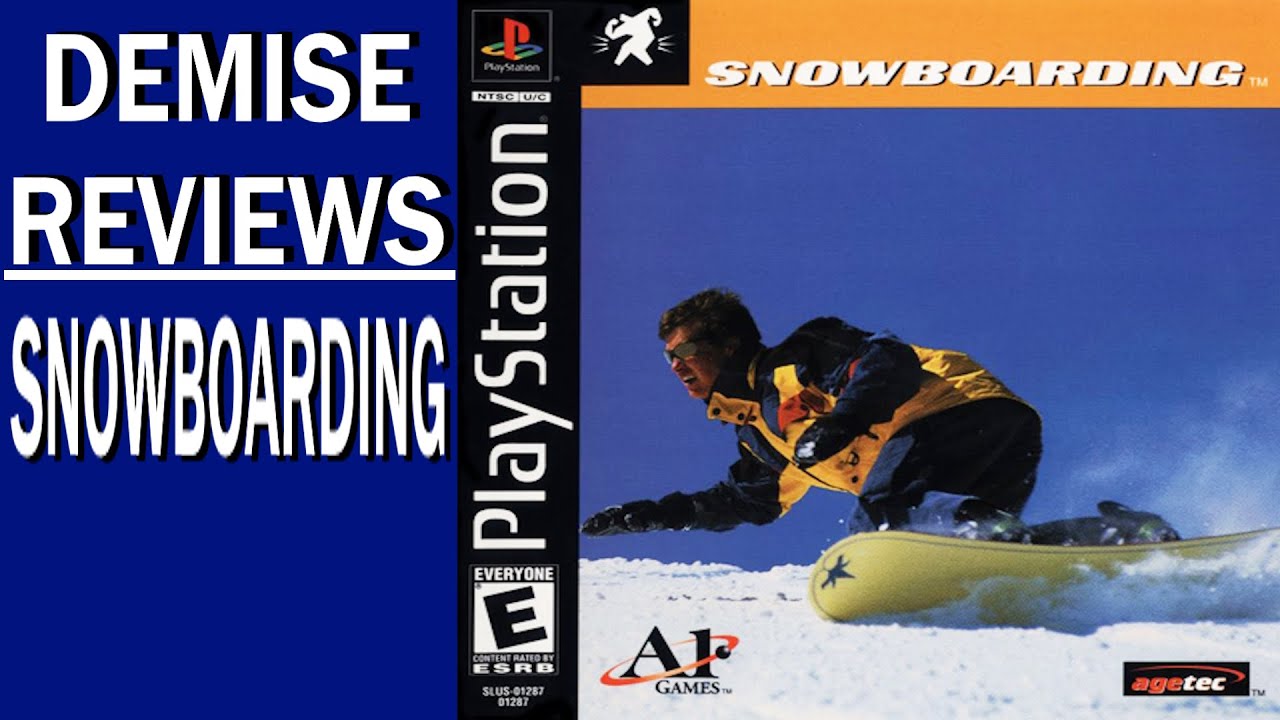 Snowboarding (PS1), SSX At Home | Demise Reviews - YouTube