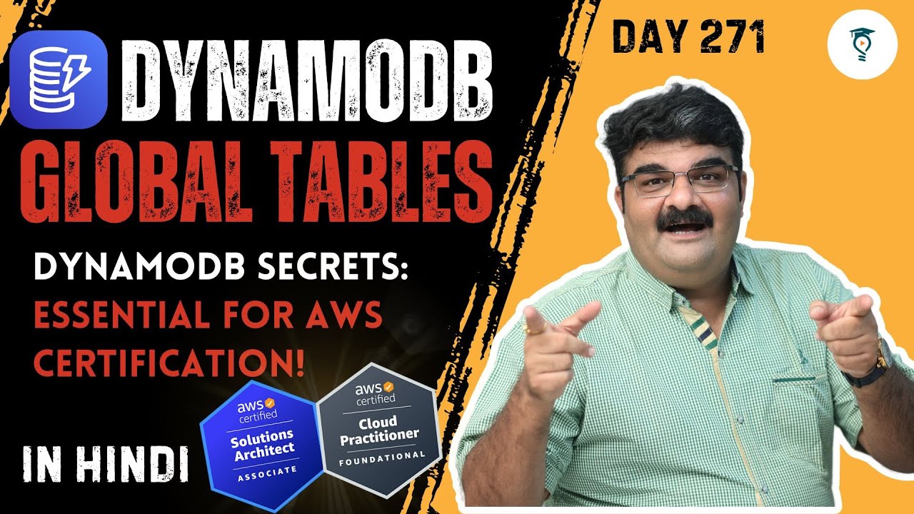 Day 271 Dynamodb Global Tables Explained Replication Made Simple Aws Tutorial In Hindi