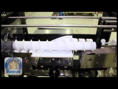 Morrison Carton Twist/Upending (Timing Screw Drive Unit) - YouTube