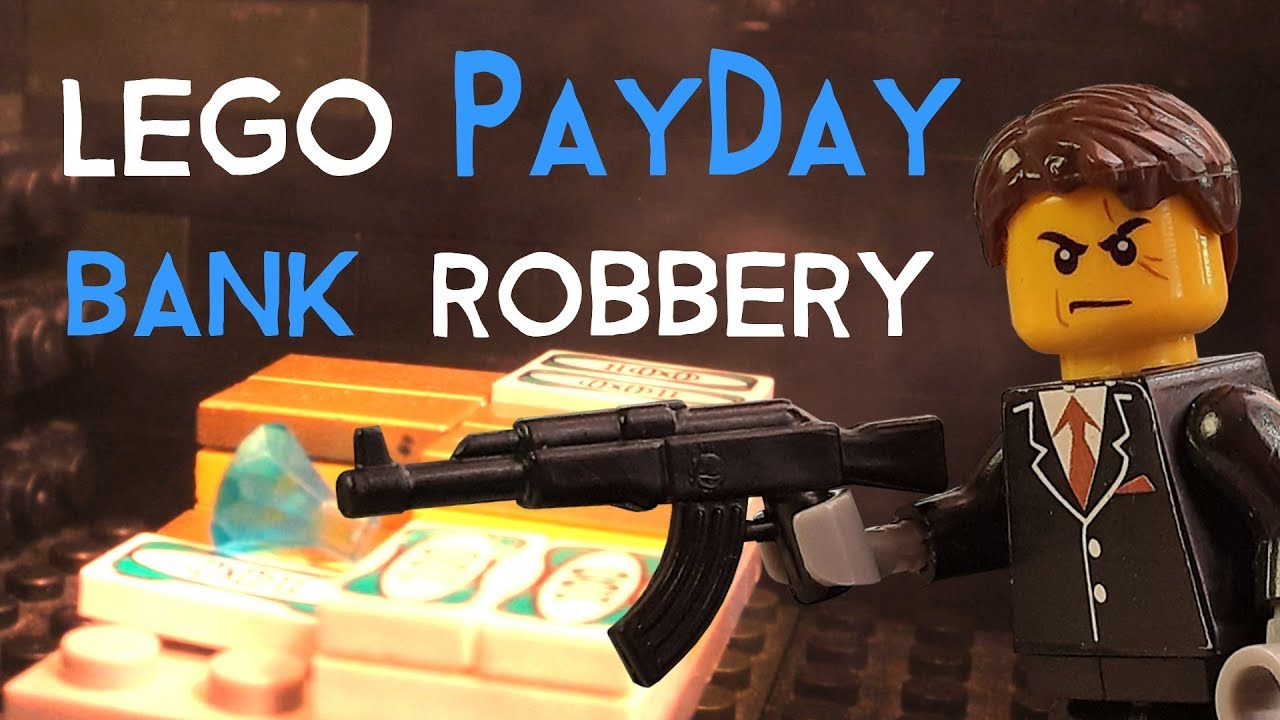 LEGO PAYDAY 2: BANK ROBBERY - YouTube