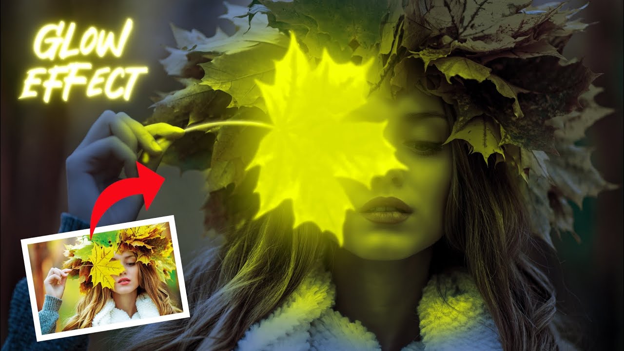 Simple Glow effect in Photoshop | Image manipulation - YouTube