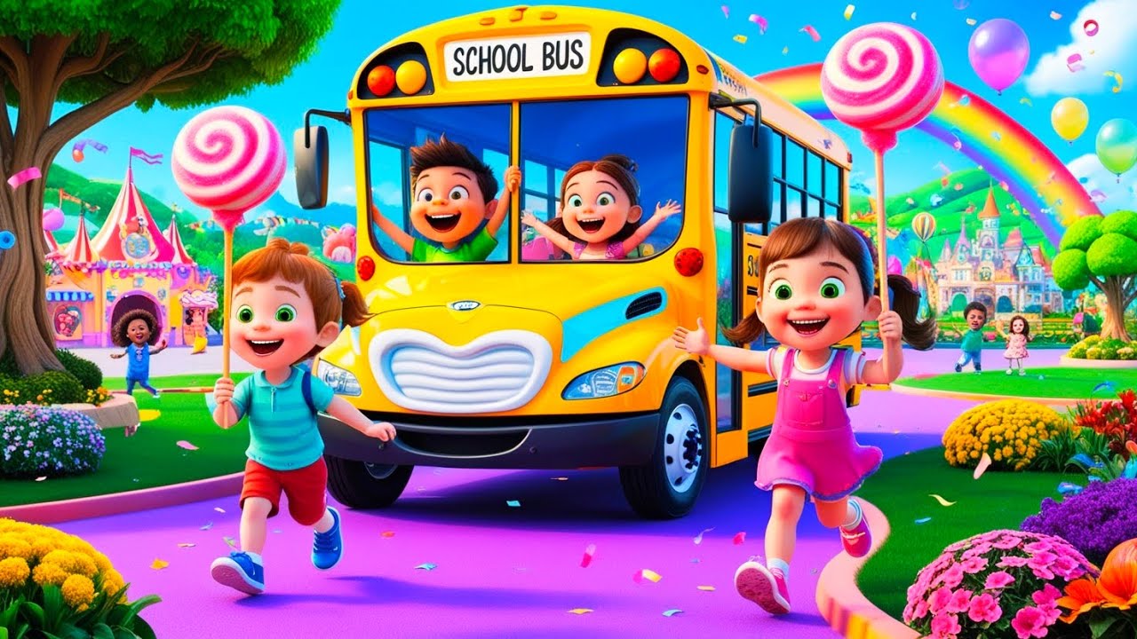The Wheels On The Bus + Yes Yes Playground And More Nursery Rhymes ...