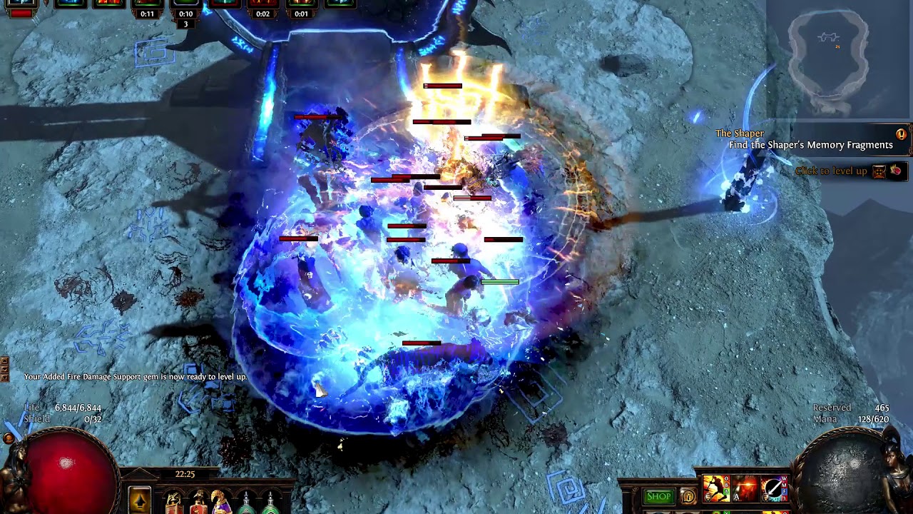 [3.0] PoE Wild Strike Berserker vs T15 Harbinger Map - YouTube