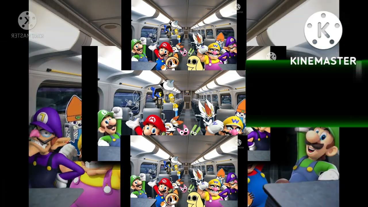 [YTPMV] Wario and friends dis in a train crash mp4. Scan - YouTube