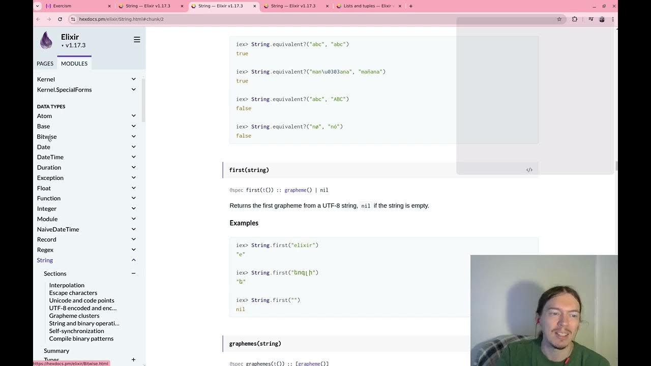 🦈 exercism #48in24 day 4 (part one) - YouTube