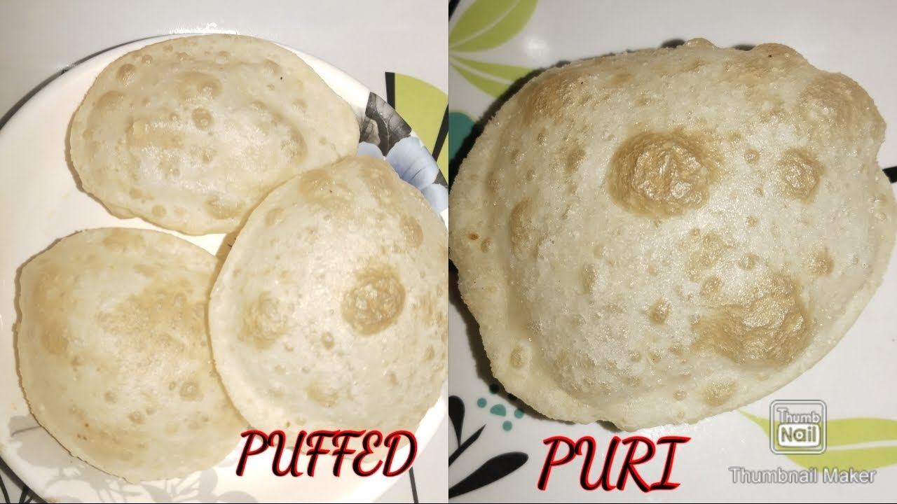 Puri Recipe Bazar Jesi | Perfect Round Puffy and Soft #puri - YouTube