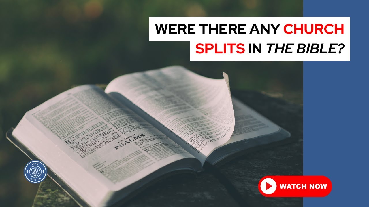 Were there any church splits in the Bible? - YouTube