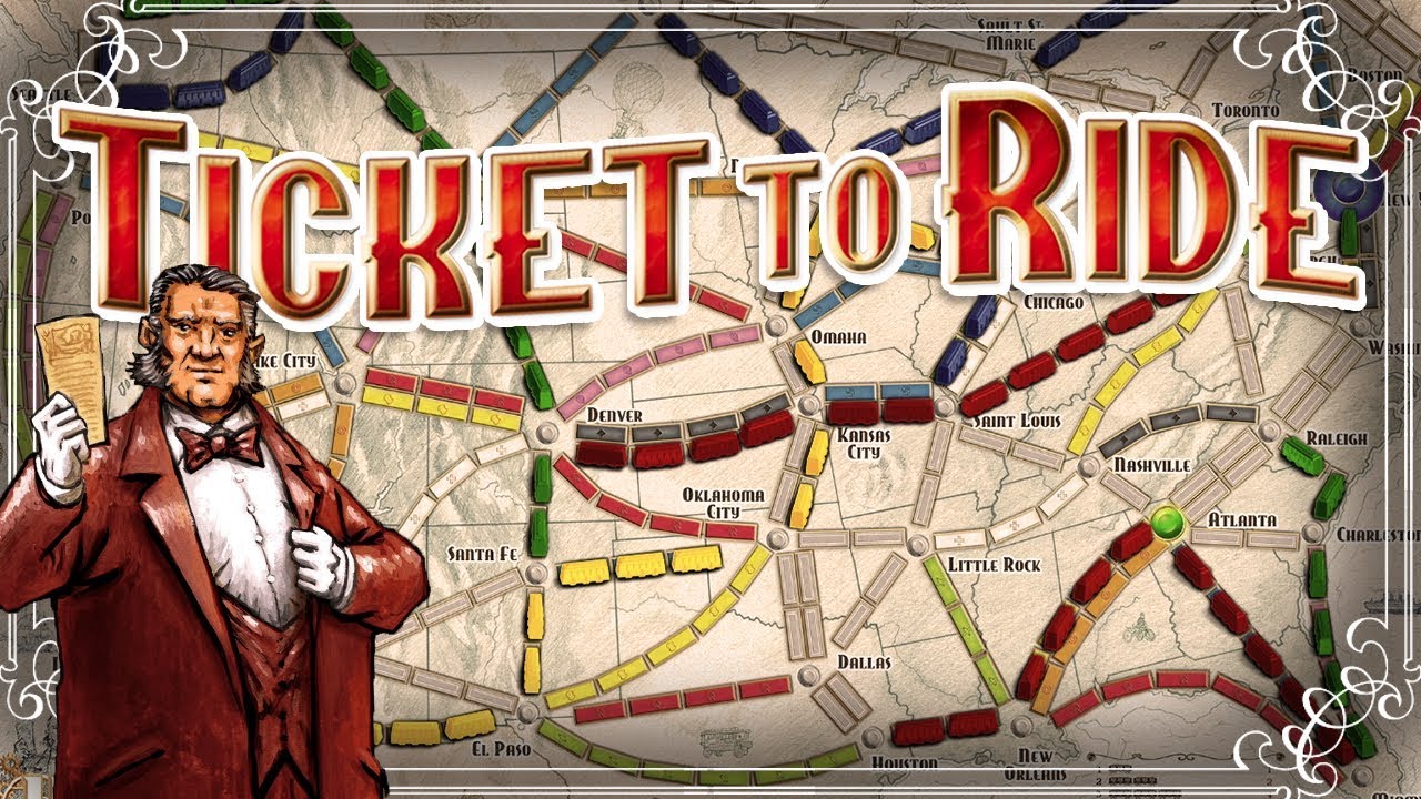 Ticket To Ride - #5 - EXTRA TICKETS!! (4 Player Gameplay) - YouTube