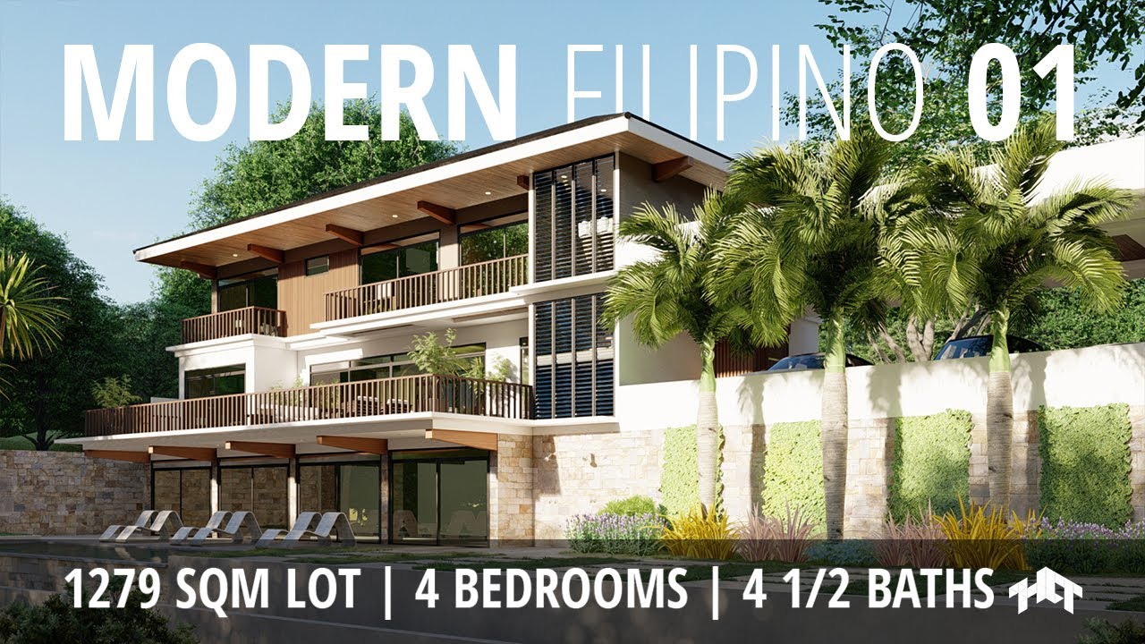 Modern Filipino House Design | Balay ni Felipe | House Tour - YouTube