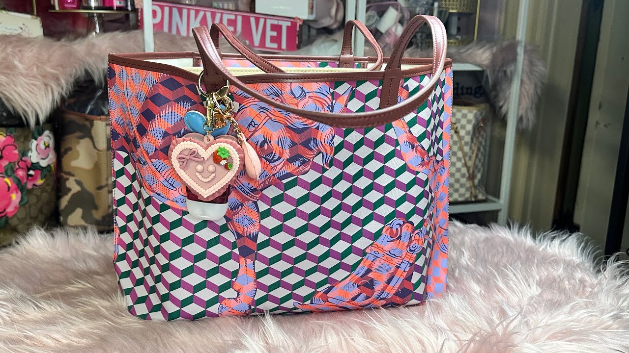 WIMB/Pink tote with horse print - YouTube