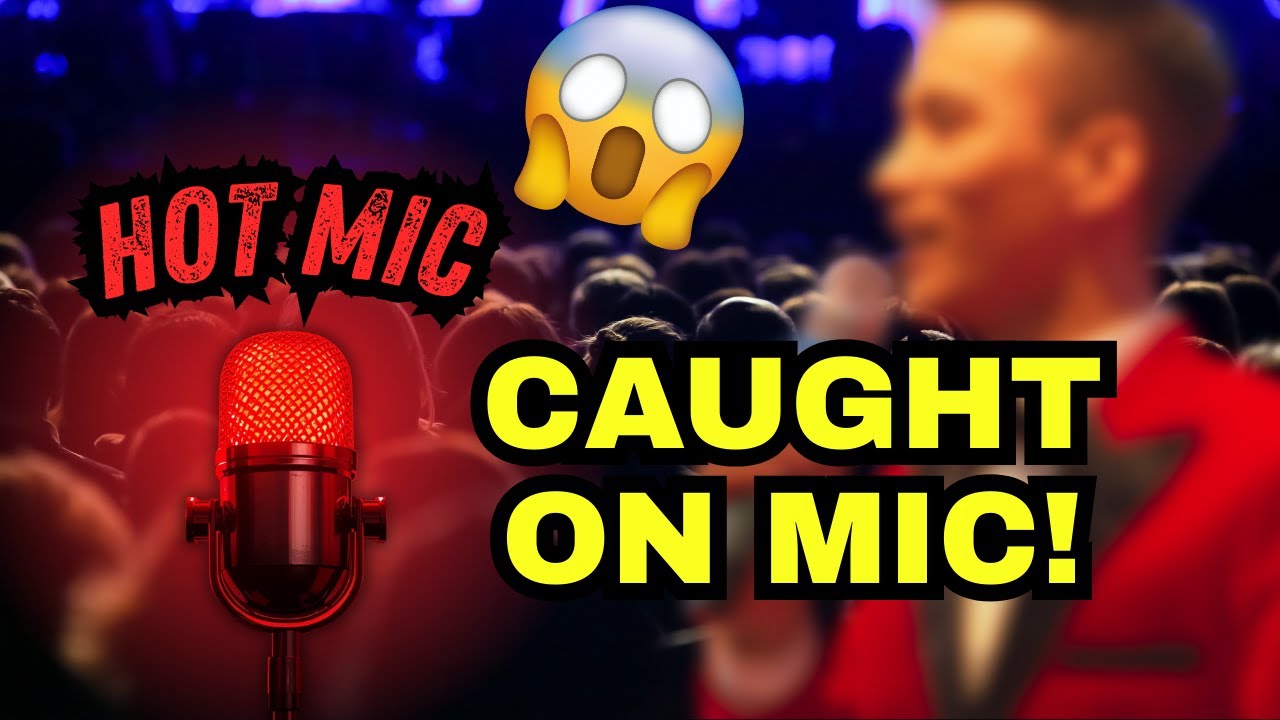 You Won't Believe What the Hot Mic Caught! - YouTube