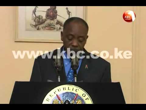 Joseph Kinyua appointed head of Public Service - YouTube