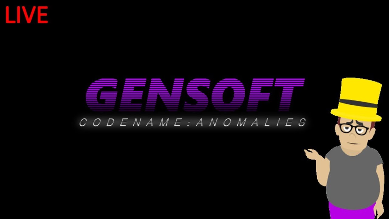 GENSOFT: Codename Anomalies + Playing ALL OS Games (LIVE) - YouTube