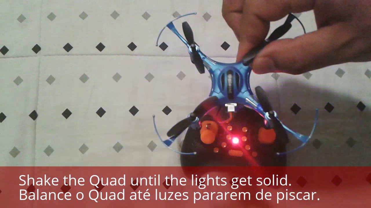 Eachine H8 S 3D Mini - solving bind problem - workaround - YouTube