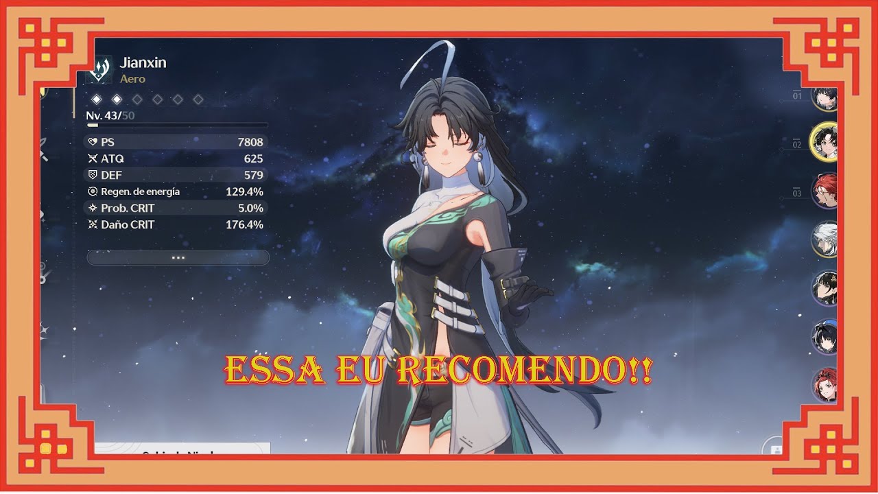 Wuthering Waves Jianxing a melhor pra mim! - YouTube