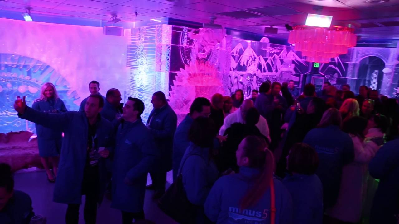Minus 5 Ice Bar Party - YouTube