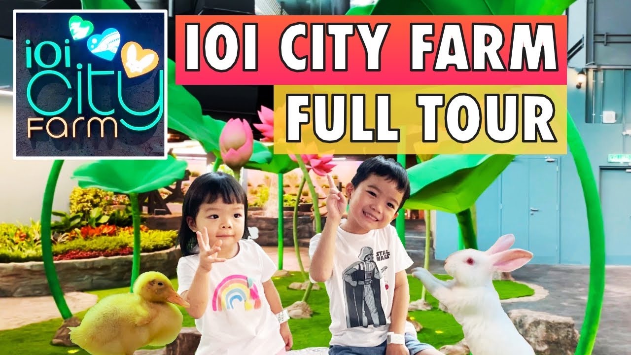 IOI City Farm FULL TOUR - Largest Indoor Farm in Malaysia with Air-Con ...
