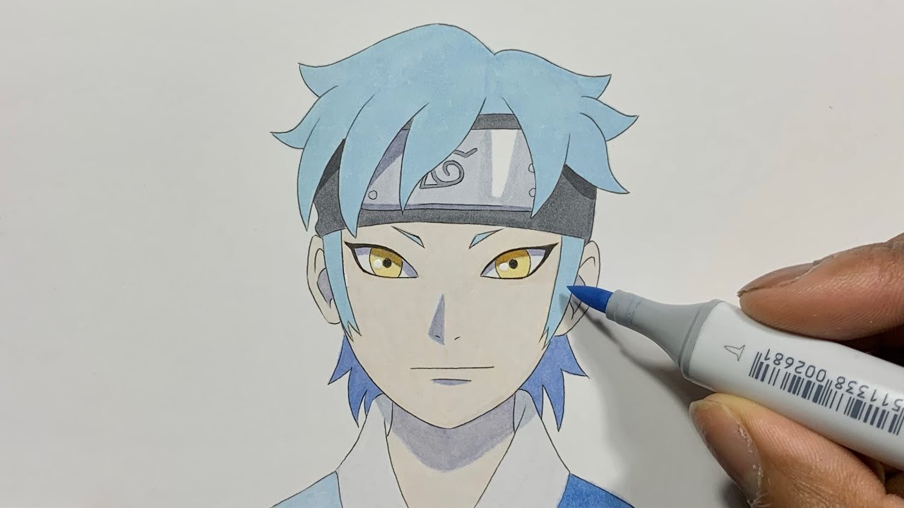 How to Draw Mitsuki Easy - Boruto: Naruto Next Generations - YouTube