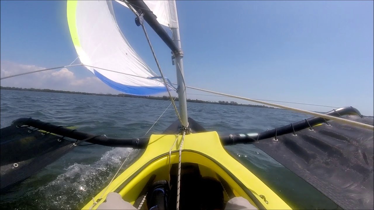 WindRider 16 Customized With WindRider 17 Jib - YouTube