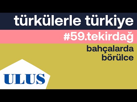Sibel Güzel - Bahçalarda Börülce | Tekirdağ Türküleri