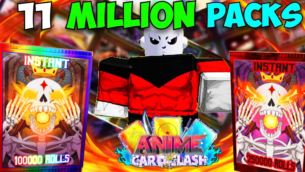 (11 MILLION PACKS!) MY *BIGGEST* Pack Opening Of All Time In Anime Card ...