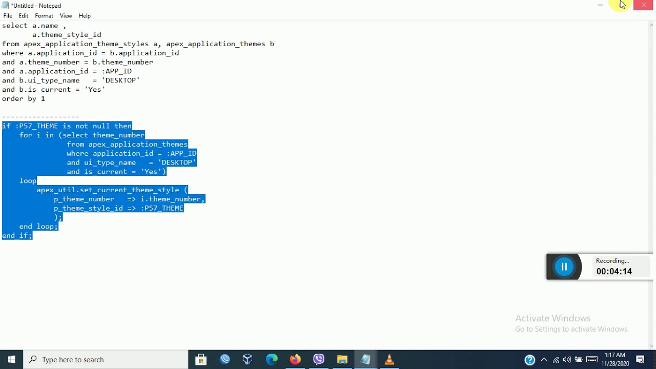 How to Change Oracle Application Theme - YouTube