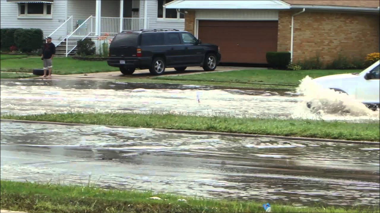 Metro Detroit flooding footage 8-11-2014 and 8-12-2014 [HD] 10 min ...