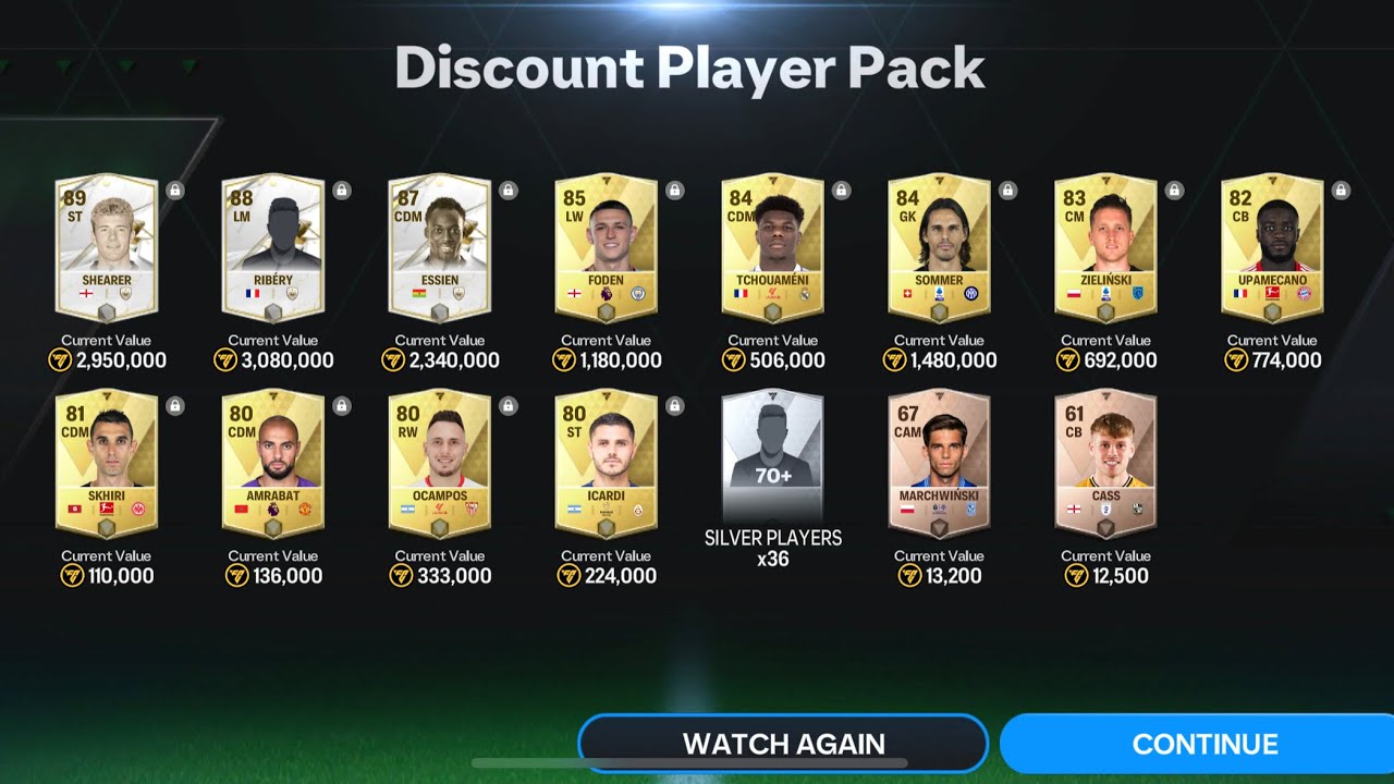 Am primit 50 de pack-uri free pe FC MOBILE 24 - YouTube