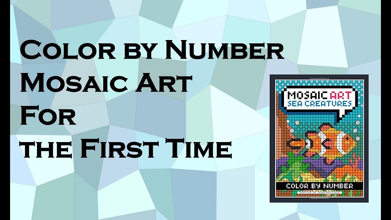 Color By Number Mosaic Art For the First Time: Sea Creatures by Sachin ...