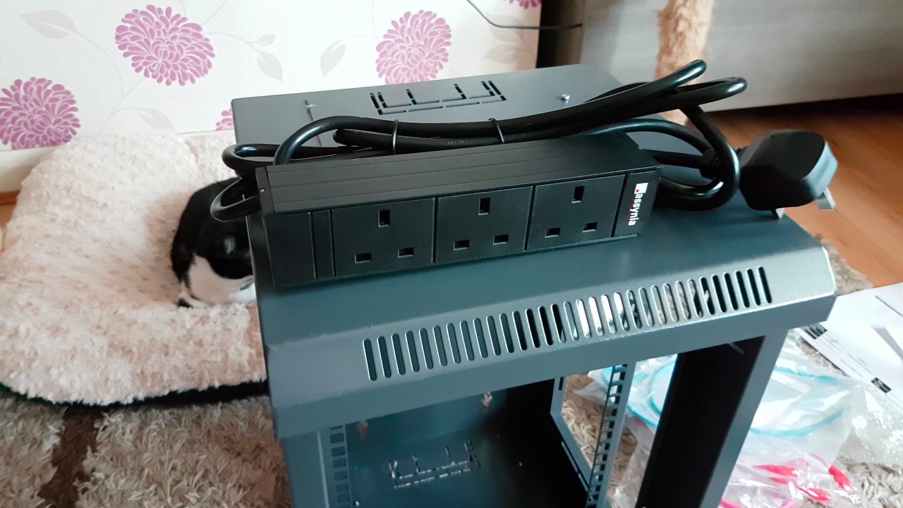 Unboxing Mini Rack cabinet - YouTube