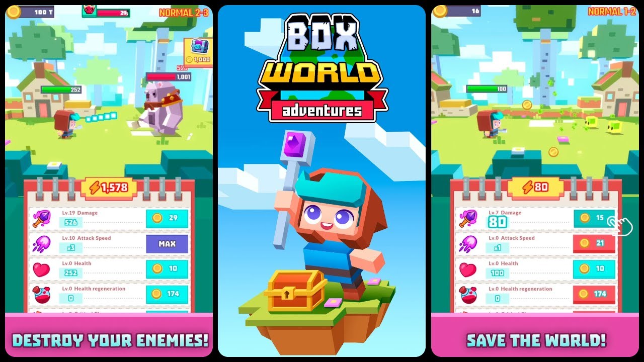 Box World Adventures Game Gameplay Android Mobile - YouTube