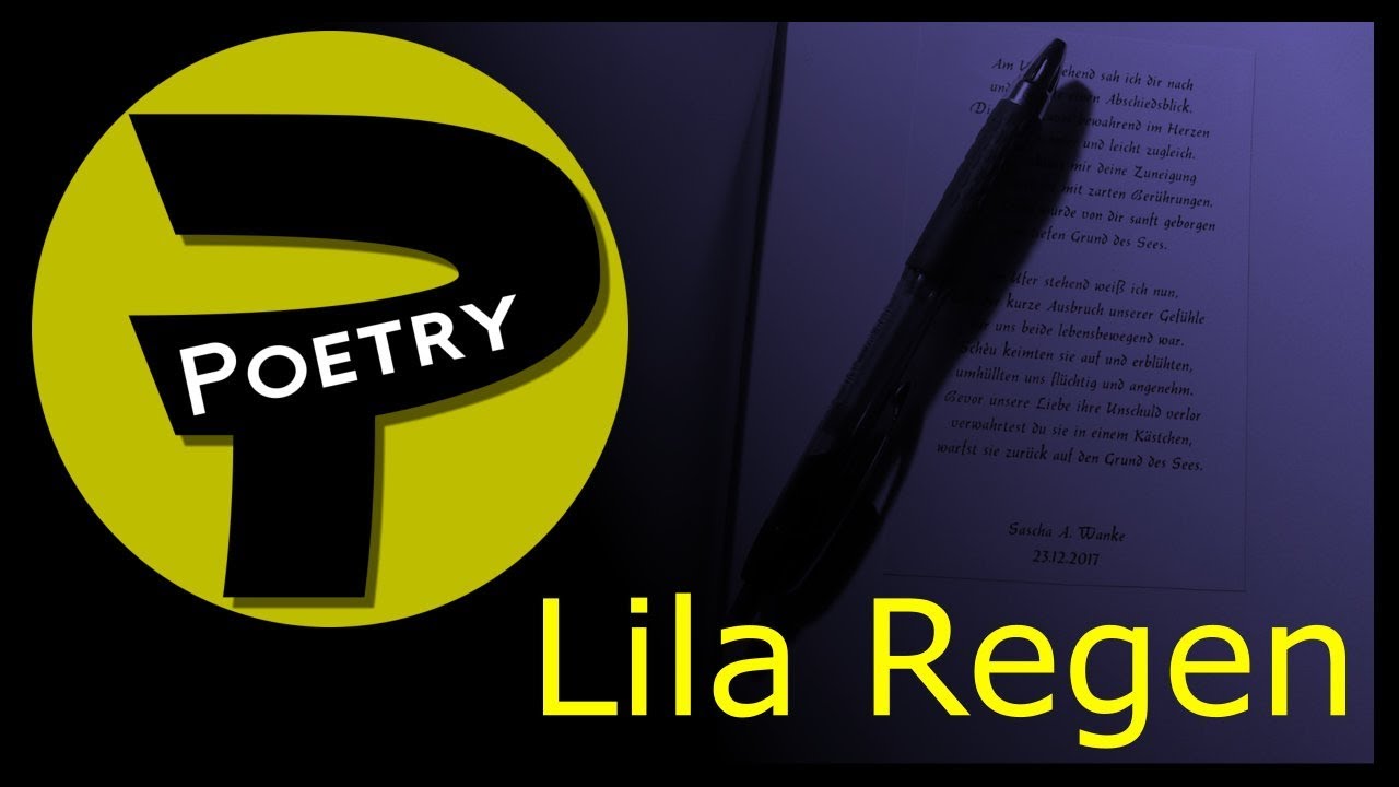Poetry: Lila Regen - YouTube