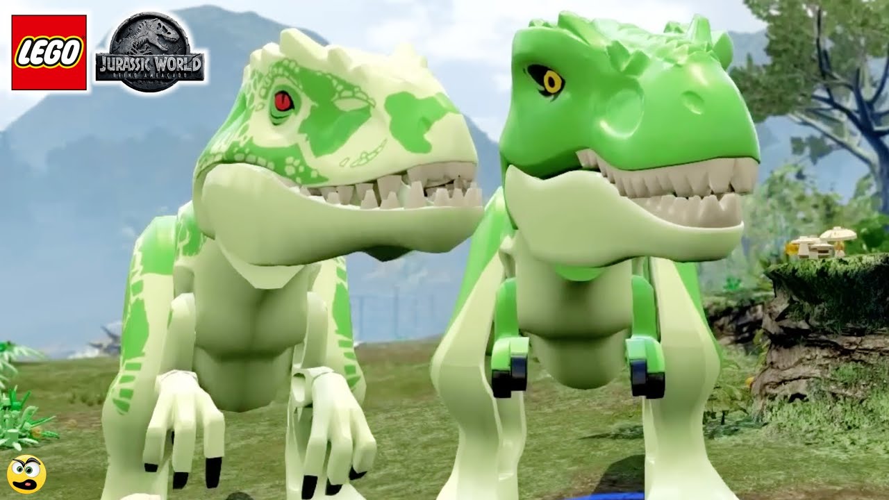 LEGO Jurassic World - GIGANTOSAURUS DO DESENHO - YouTube
