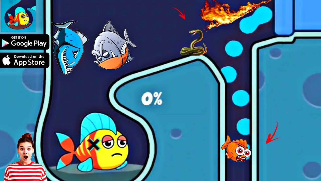 Save The Fish Dig To Rescue walkthrough Gameplay 2022 - YouTube