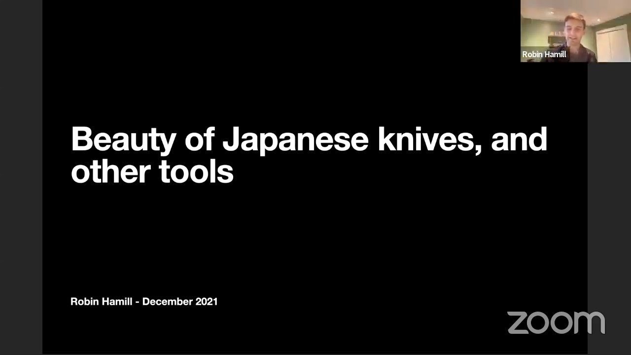 BinJazzConf 2021: Robin Hamill - The beauty of Japanese knives, and ...