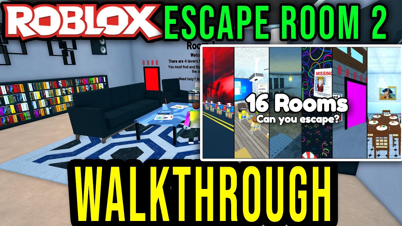 ESCAPE ROOM 2 (ALL 16 ROOMS) WALKTHROUGH + CODES (by WreckITGames ...